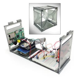 Bud Industries' Board-ganizer™ Enclosure Provides a Stow-Away Workspace ...