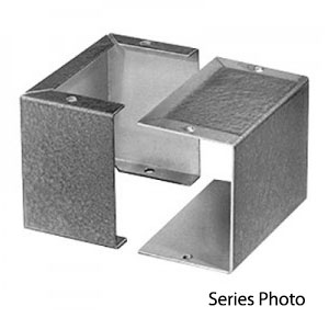 Minibox Small Metal Box CU-2100-B - Bud Industries Bud Industries