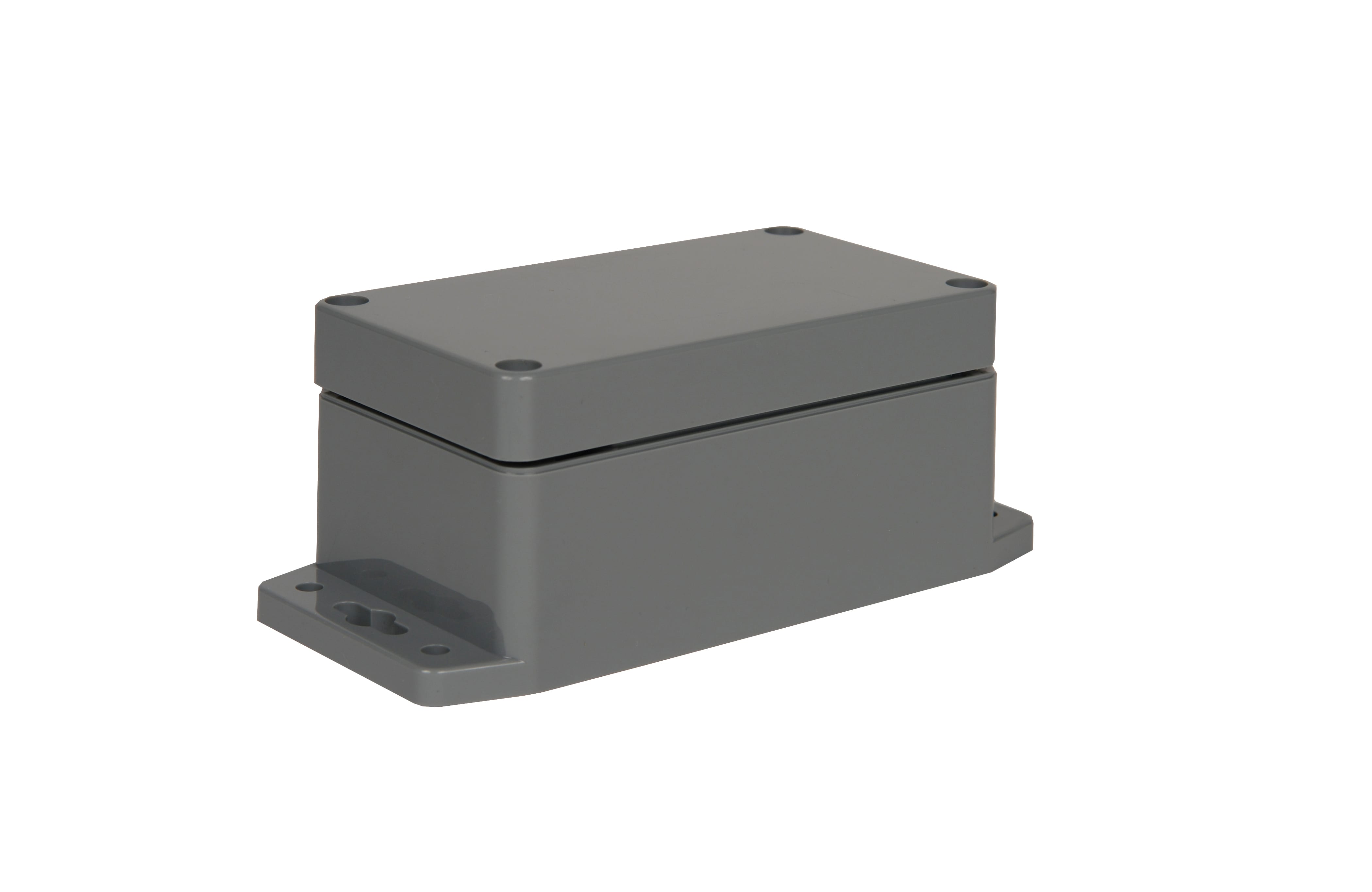 IP65 NEMA 4X Box Dark Gray with Mounting Brackets PN-1322-DGMB - Bud ...