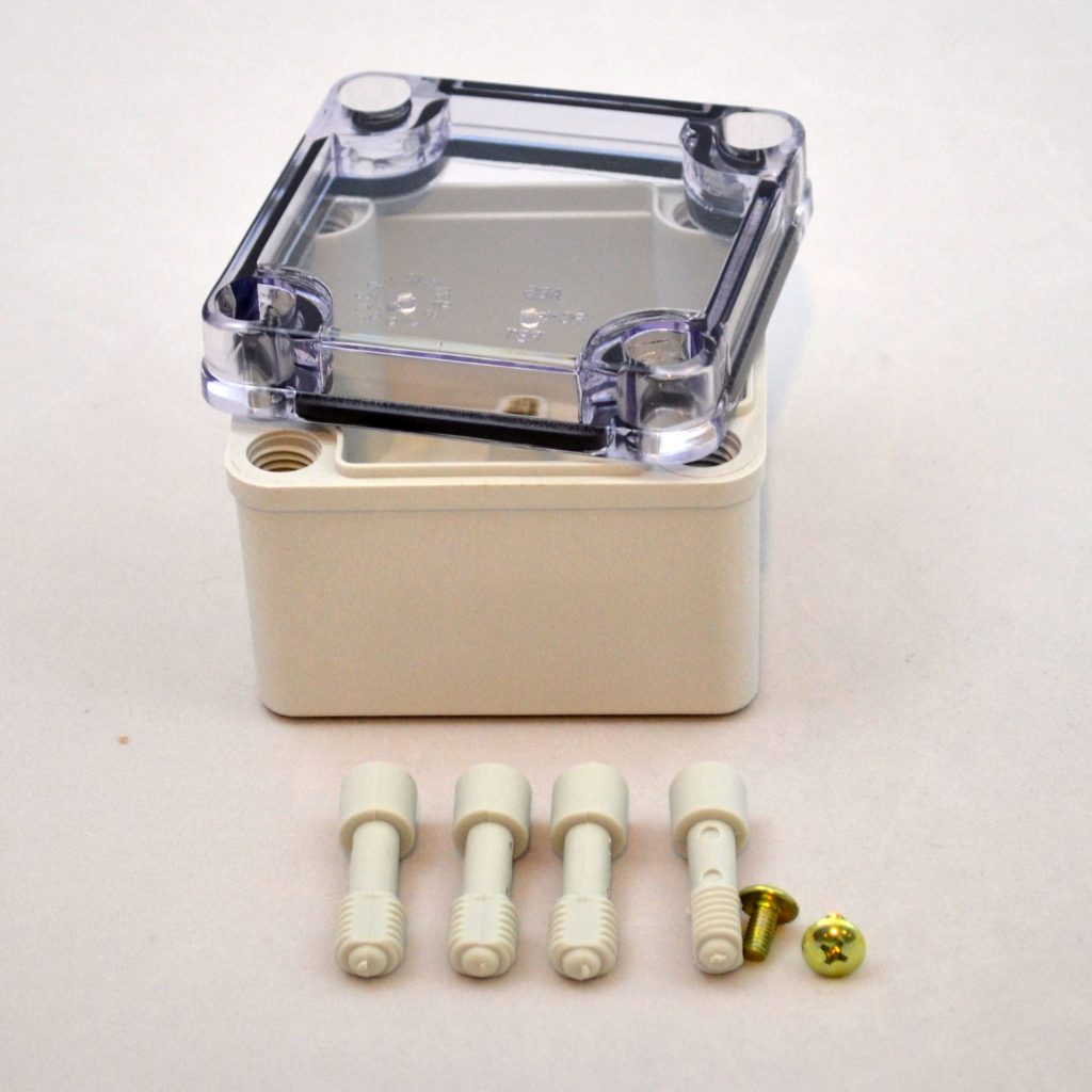 Fiberglass Box with Clear Cover PTS-25302-C - Bud Industries