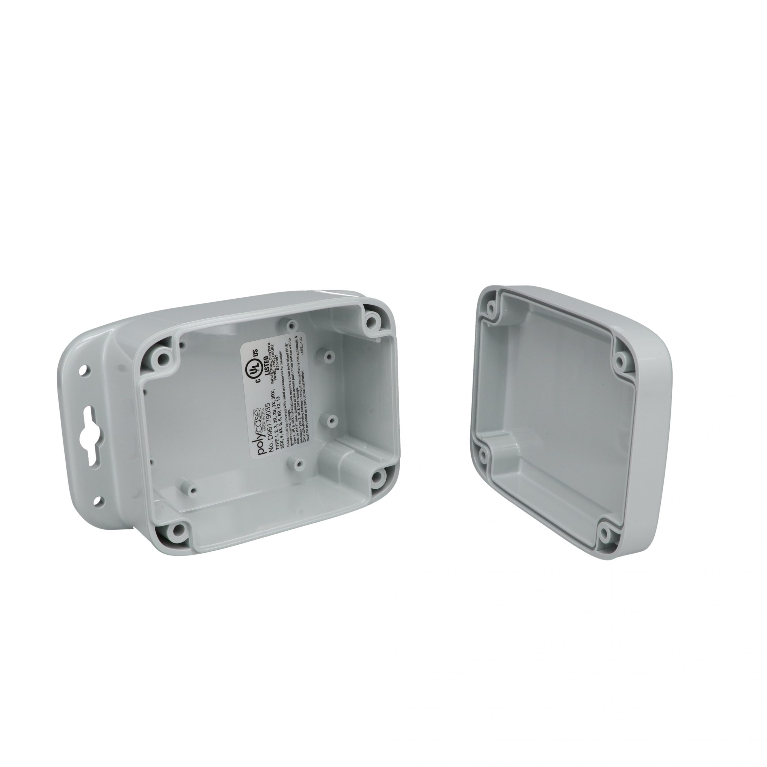 IP68/NEMA 6P Plastic Enclosure with Mounting Flanges PU-16534 - Bud ...