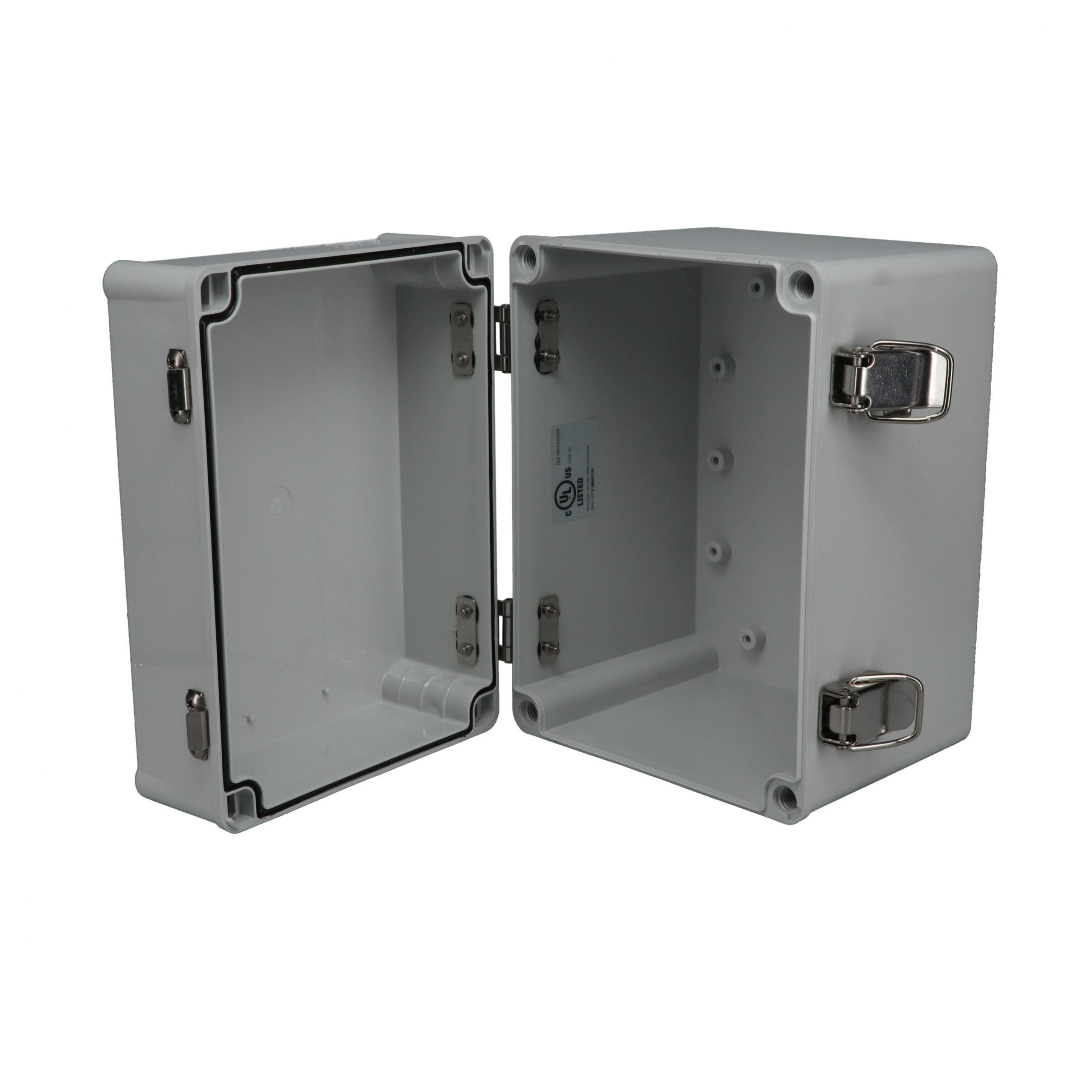 Fiberglass Box with Self-Locking Latch PTH-22502 - Bud Industries