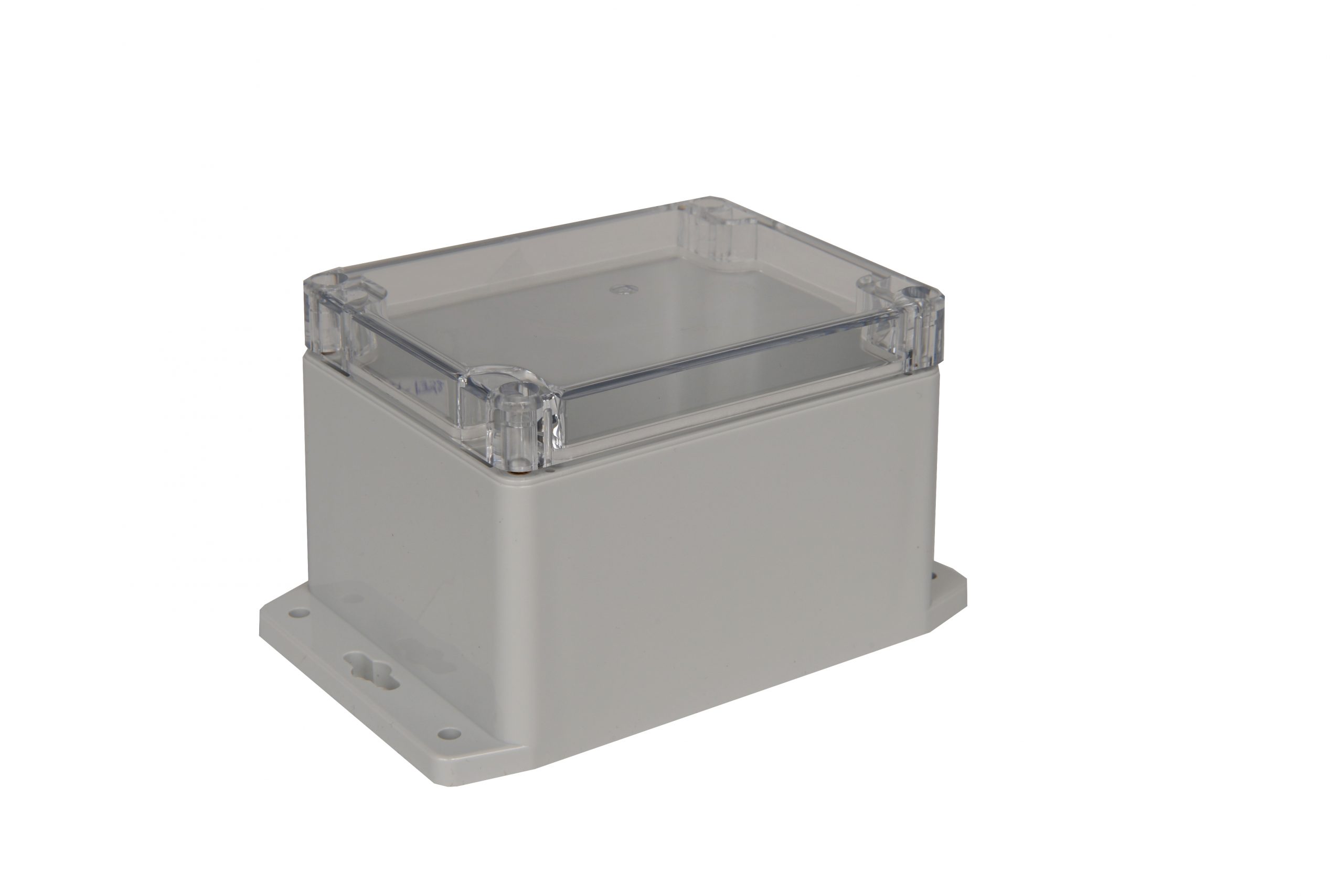 IP68 NEMA 6P Box with Clear Cover and Mounting Brackets PN-1328-ACMB ...