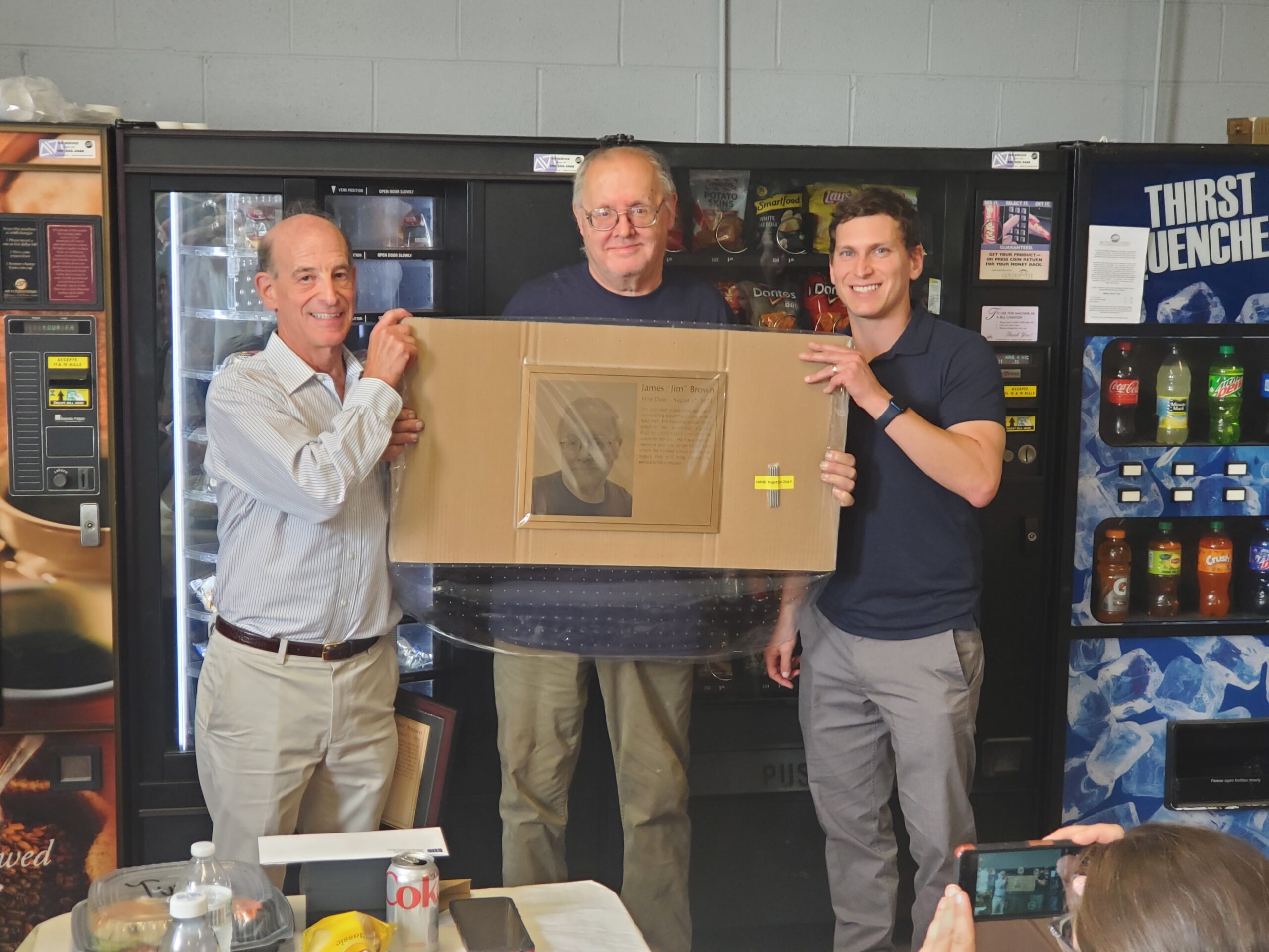 Bud Honors Jim Brown on Achieving 50 years on our Welding Team - Bud ...